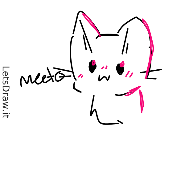 How to draw cat / m5dgezibr.png / LetsDrawIt