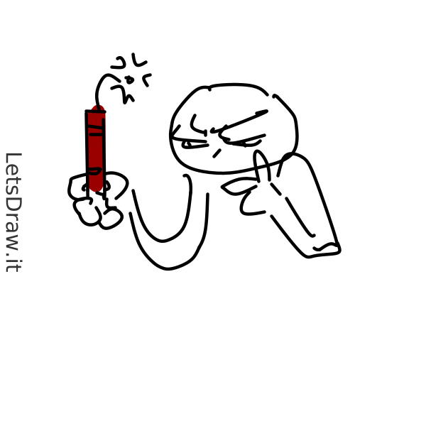 How to draw dynamite / m5t9gc5cr.png / LetsDrawIt