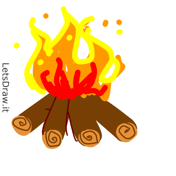 How to draw fire / m6ejf71kq.png / LetsDrawIt
