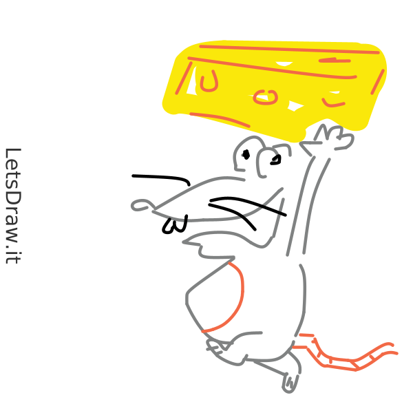 How to draw cheese / m711b16ey.png / LetsDrawIt