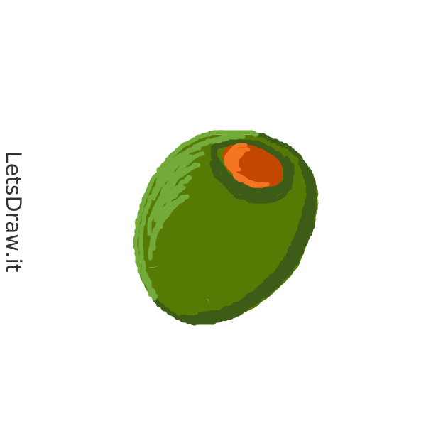 How to draw Olives / m7p3tr7ar.png / LetsDrawIt