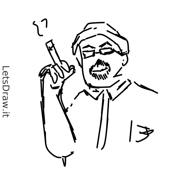 How to draw big smoke / m96t8i3gd.png / LetsDrawIt
