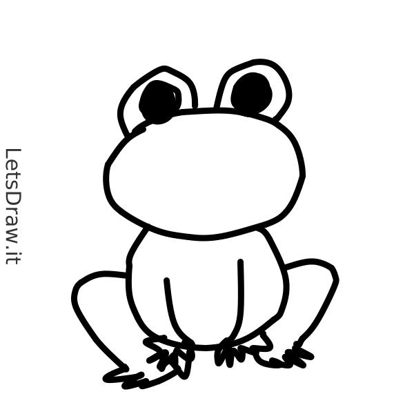 How to draw frog / mb9epckai.png / LetsDrawIt