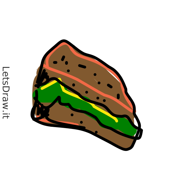 How to draw snack / mbyzna8n4.png / LetsDrawIt