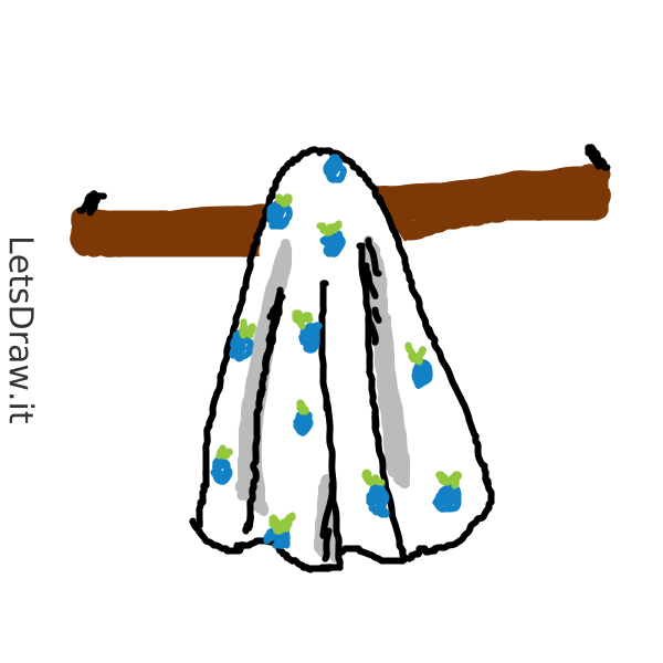 How to draw towel / mefa1begk.png / LetsDrawIt