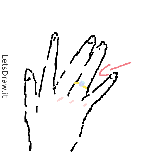How to draw ring finger / mirqon1xi.png / LetsDrawIt