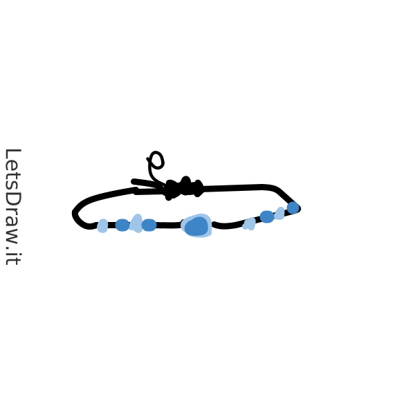 How to draw bracelet / mje6gyx93.png / LetsDrawIt