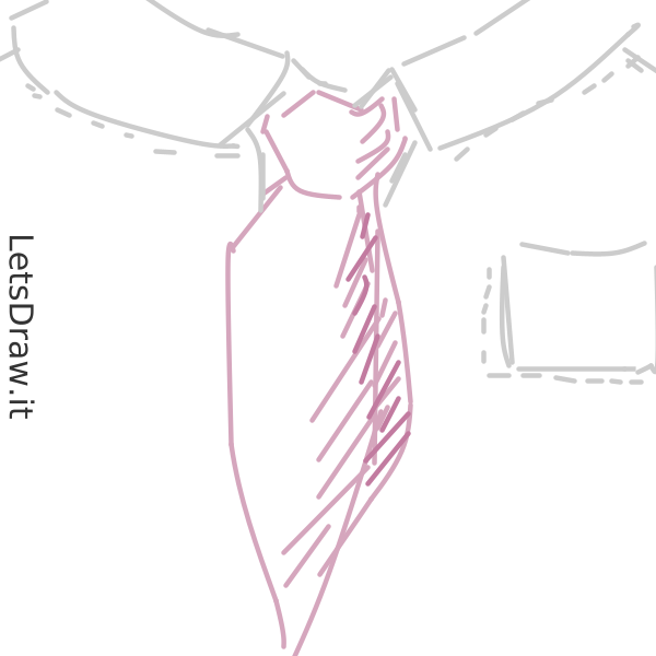 How to draw tie / mjhrnermy.png / LetsDrawIt