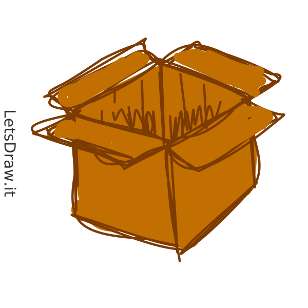How to draw package / mk3mcybub.png / LetsDrawIt