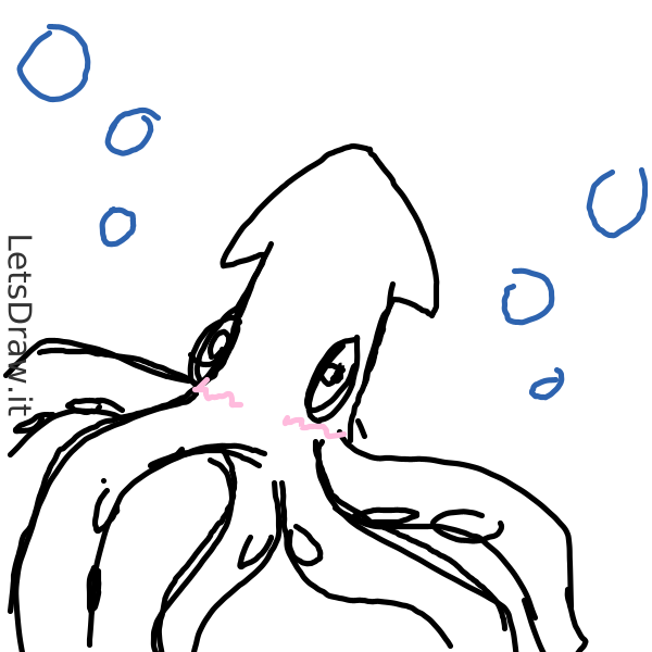 How to draw squid / mkxxbxx94.png / LetsDrawIt
