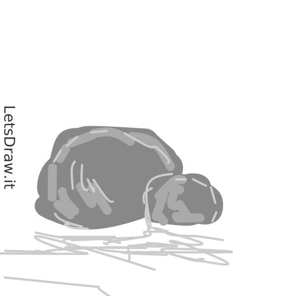 How to draw stone / mm5jpx198.png / LetsDrawIt