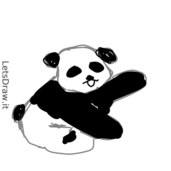How to draw panda / mnjfboxmm.png / LetsDrawIt