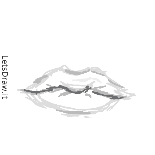 How to draw lips / momaq5myx.png / LetsDrawIt