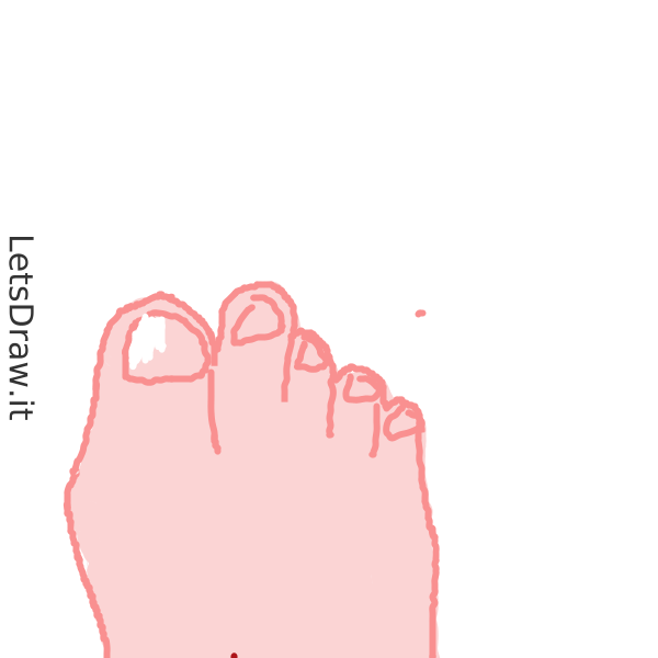 How to draw toe / mpr3qaet4.png / LetsDrawIt
