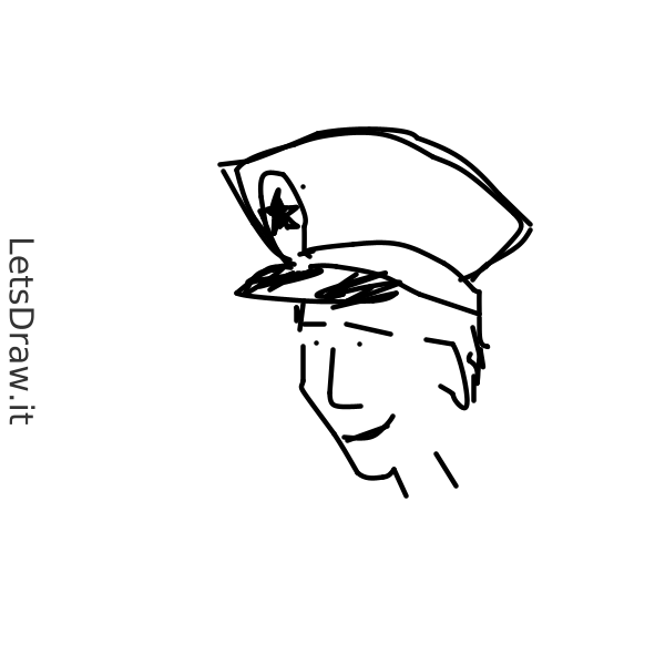 How to draw police / mqm9nyc1w.png / LetsDrawIt
