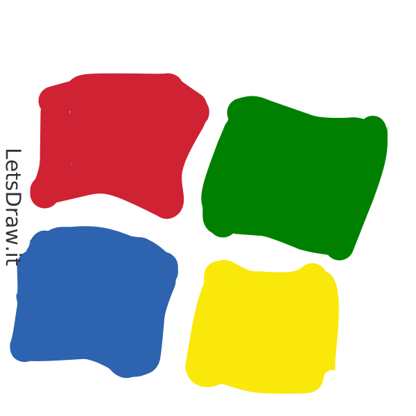 How to draw Windows / mqszox96.png / LetsDrawIt