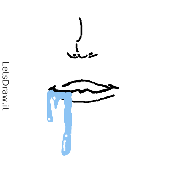 How to draw saliva / mswhoyn67.png / LetsDrawIt