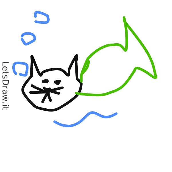 How to draw cat-fish / mtnze5z3k.png / LetsDrawIt