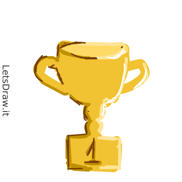 Comment dessiner trophée / Apprends à dessiner grâce aux joueurs de ...