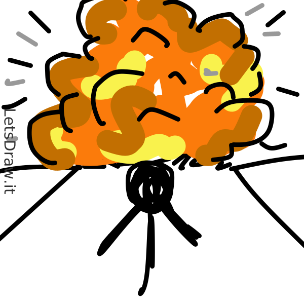 How to draw explosion / mxnbph135.png / LetsDrawIt