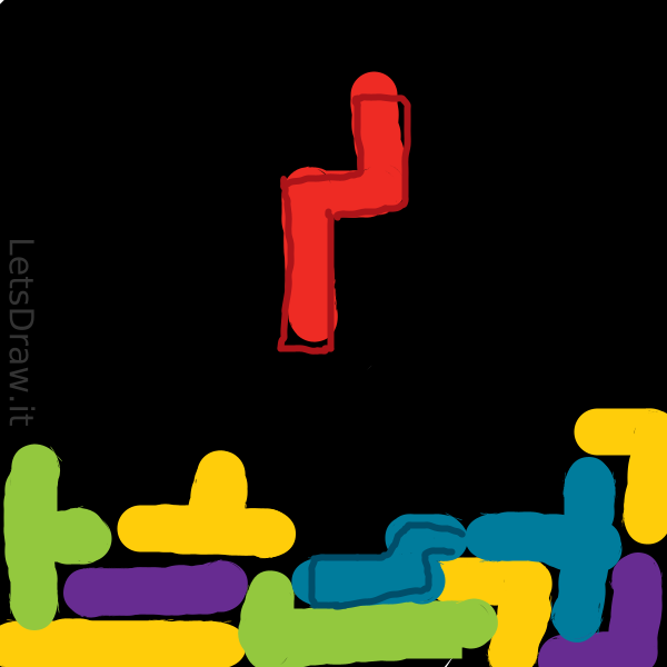 How to draw Tetris / mxu4tjybp.png / LetsDrawIt