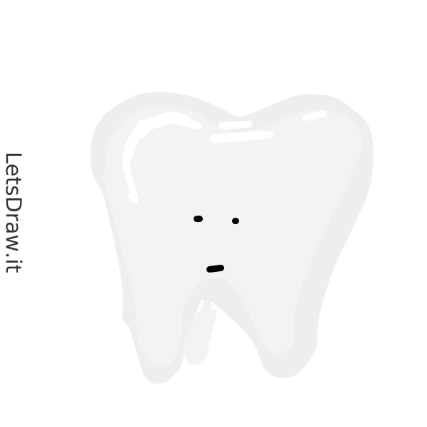 How to draw tooth / myi5piog.png / LetsDrawIt
