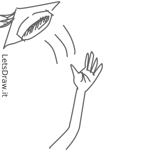 How to draw graduate / mzt5g17n6.png / LetsDrawIt