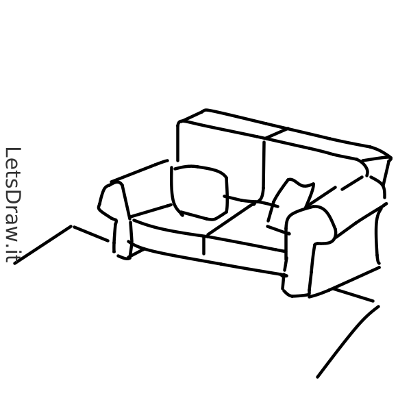 How to draw couch / n154mo3n3.png / LetsDrawIt
