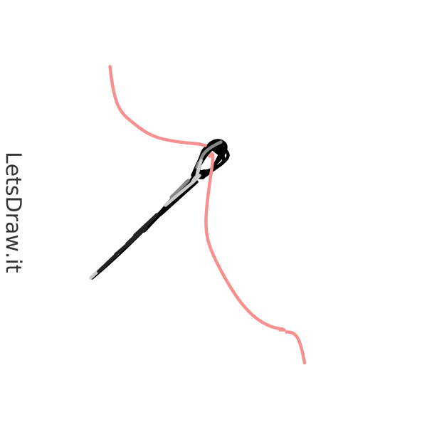 How to draw needles / n16fczfce.png / LetsDrawIt
