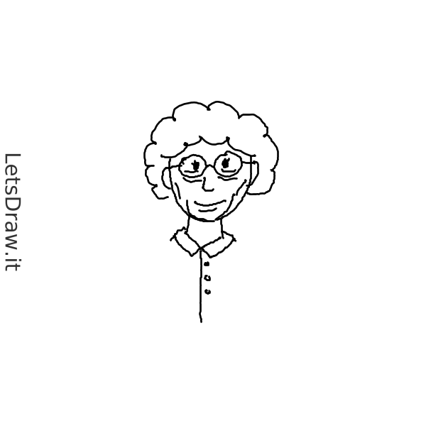 How to draw grandma / n3tpkbkna.png / LetsDrawIt