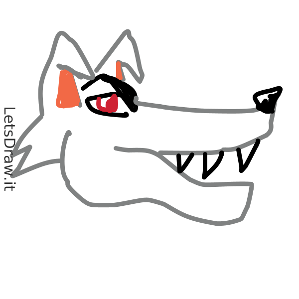 Hoe Teken Je Een Wolvenneus Neushoorn Tekenen / LetsDrawIt