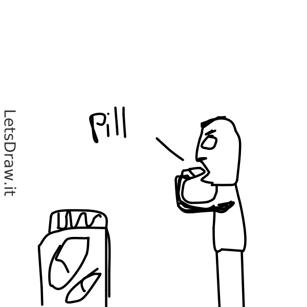 How to draw pill / n51xfjc9g.png / LetsDrawIt