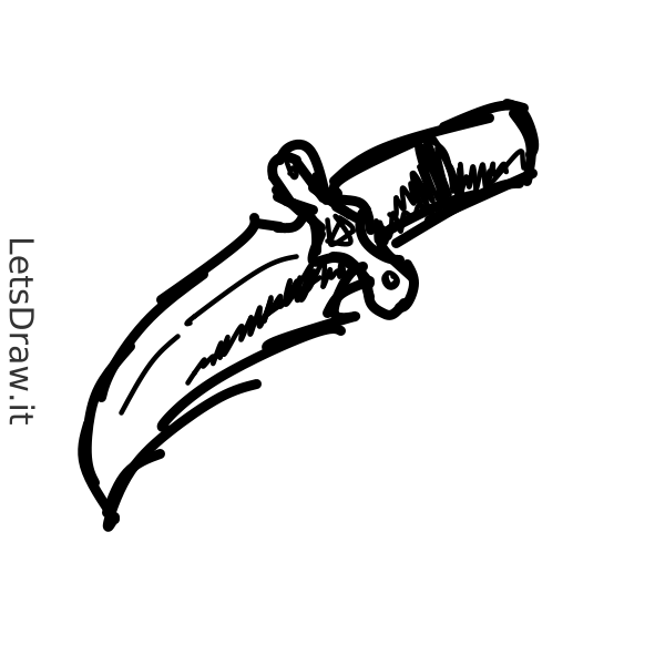 How to draw dagger / n5g6gnn81.png / LetsDrawIt