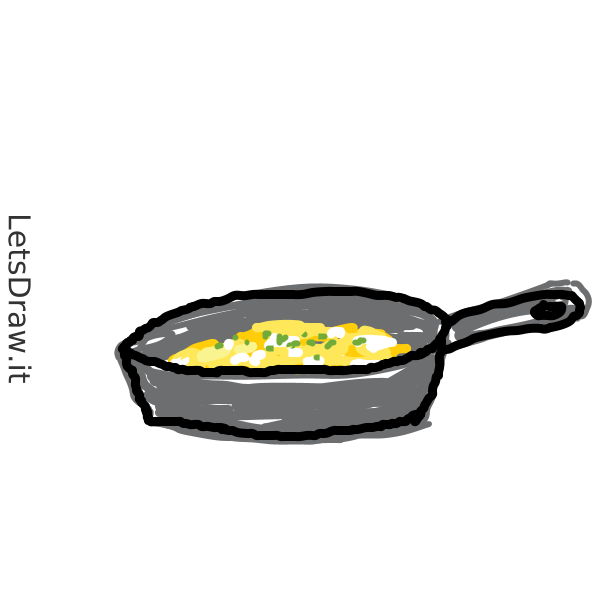 How to draw scrambled eggs / n5hctf8si.png / LetsDrawIt