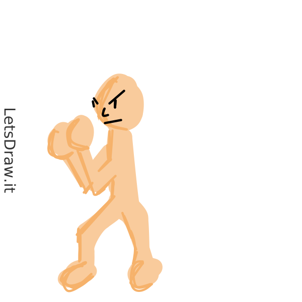 How to draw fighter / naqi8ncu5.png / LetsDrawIt