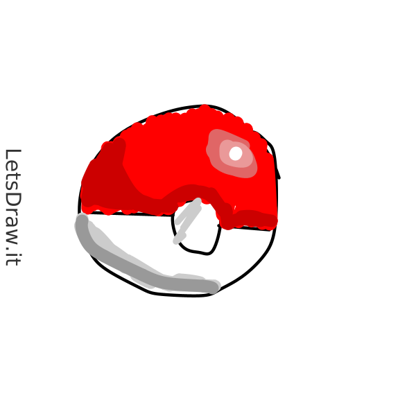 How to draw pokemon ball / nbre89zk8.png / LetsDrawIt