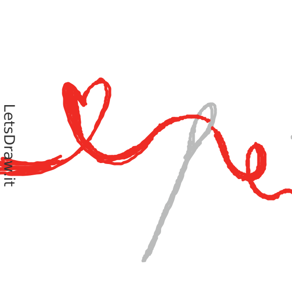 How to draw needles / nccax399b.png / LetsDrawIt
