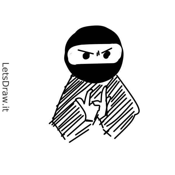How to draw ninja / ncwfbcynm.png / LetsDrawIt