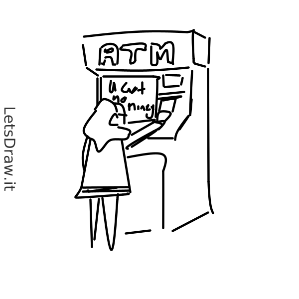 How to draw ATM / ndh9bb7ew.png / LetsDrawIt