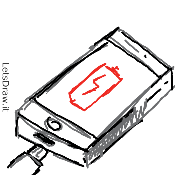 How to draw cell phone / ndqnq6twz.png / LetsDrawIt