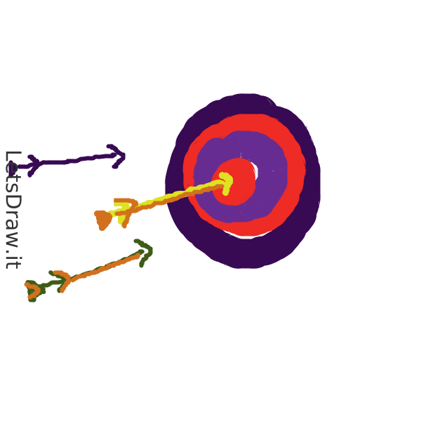 How to draw target / nf49xr8nh.png / LetsDrawIt