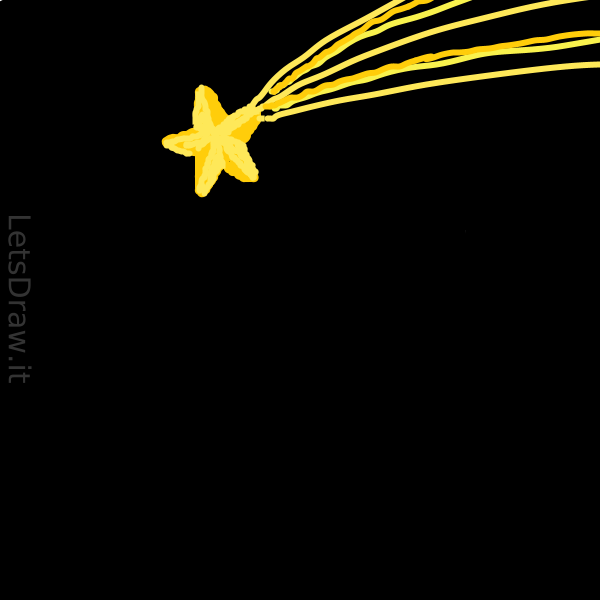 How to draw shooting star / nh8rtdx1h.png / LetsDrawIt