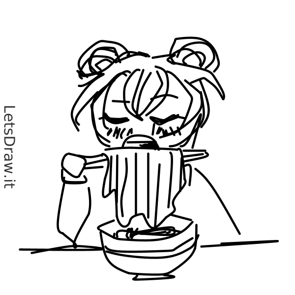 How to draw chopsticks / nhg5byj5w.png / LetsDrawIt