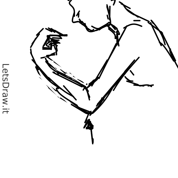 How to draw elbow / niwmd3tko.png / LetsDrawIt