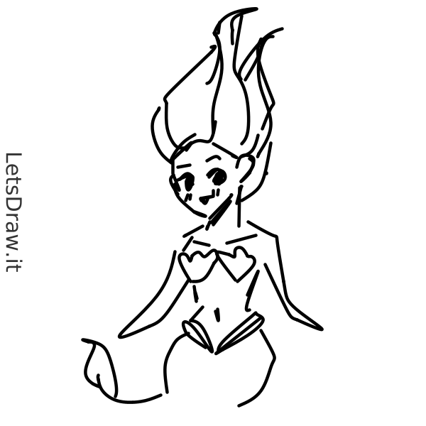 How to draw mermaid / nk41bymd8.png / LetsDrawIt