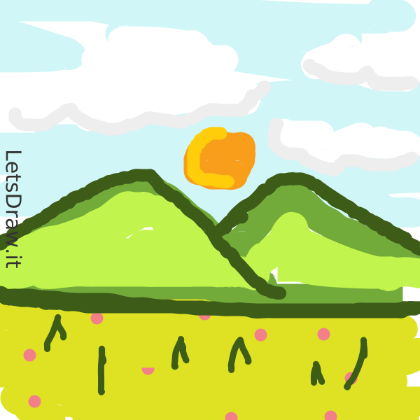 How to draw hill / nkc4oqa44.png / LetsDrawIt