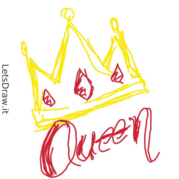 How to draw queen / nkmnc8s6i.png / LetsDrawIt
