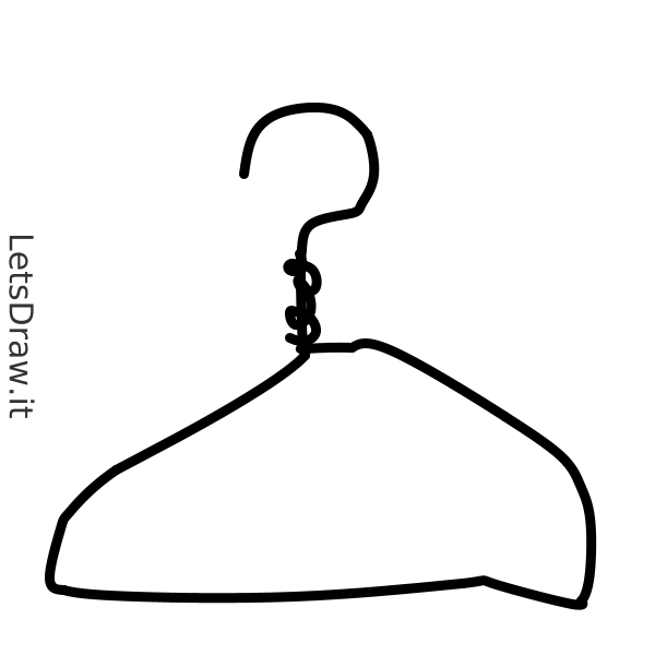 How to draw hanger / nkr7pjxh1.png / LetsDrawIt