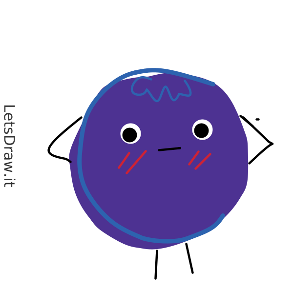 How to draw blueberry / no96c8ej.png / LetsDrawIt