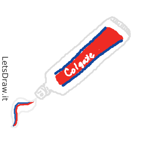 How to draw toothpaste / np3yoctmz.png / LetsDrawIt